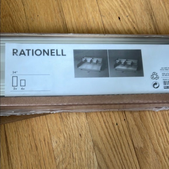 IKEA | Kitchen | New Ikea Rationell 24 Drawer Organizer 24 Wide ...